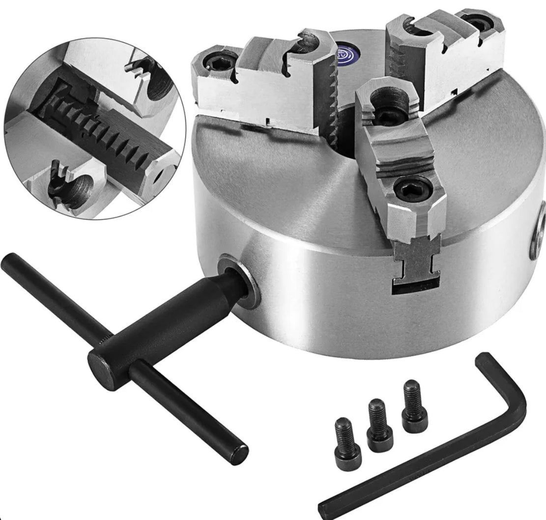 10” self centering chuck – VPM Fabrication